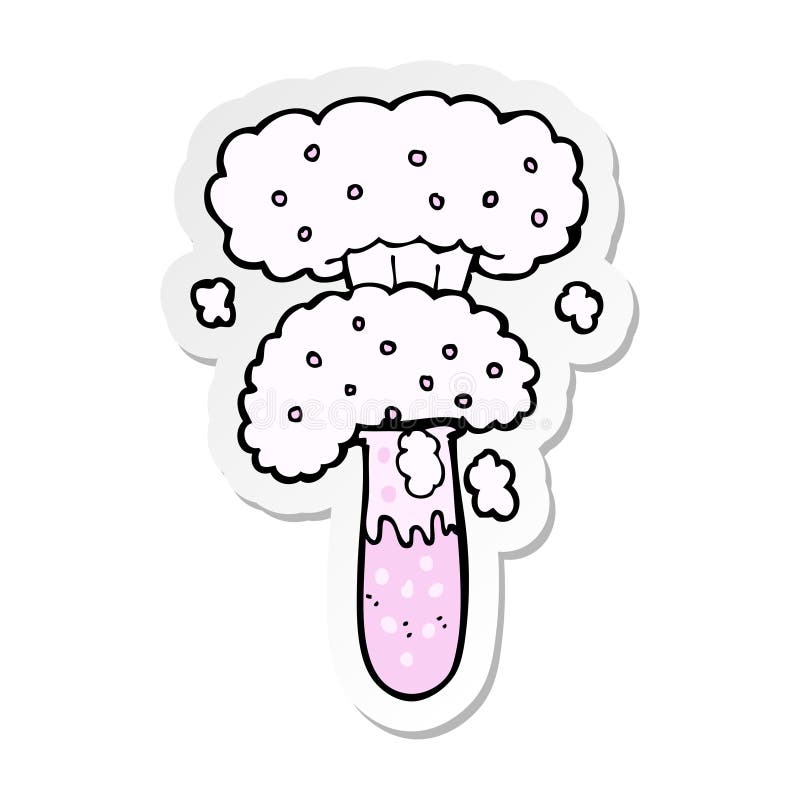 Cartoon Science Explosion