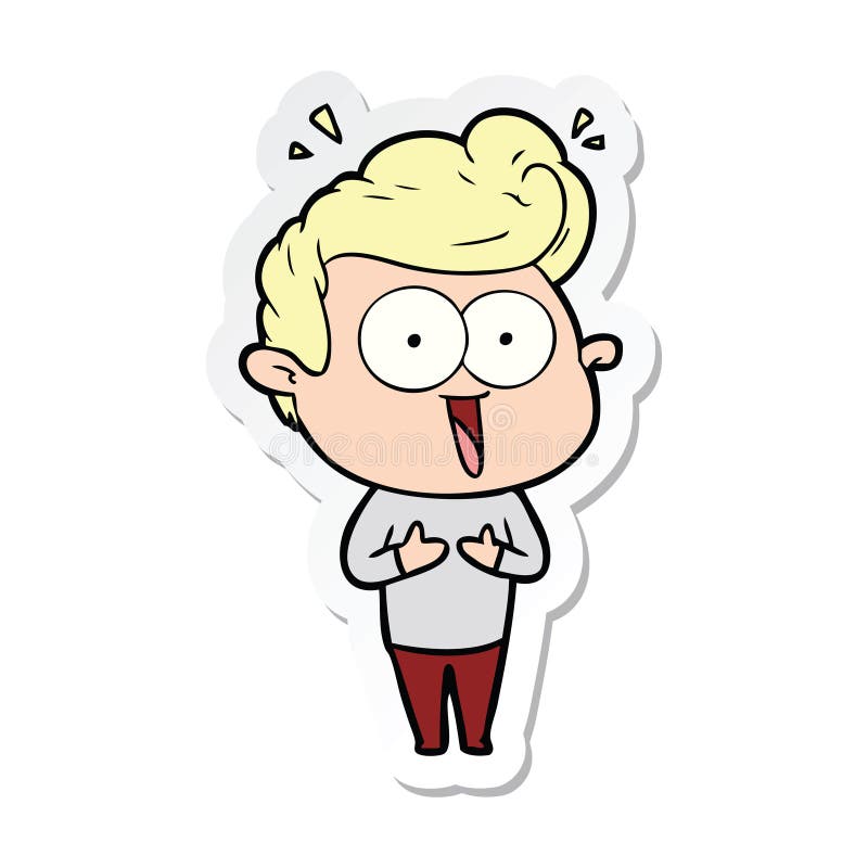 Cartoon Staring Woman with Speech Bubble Stock Illustration ...