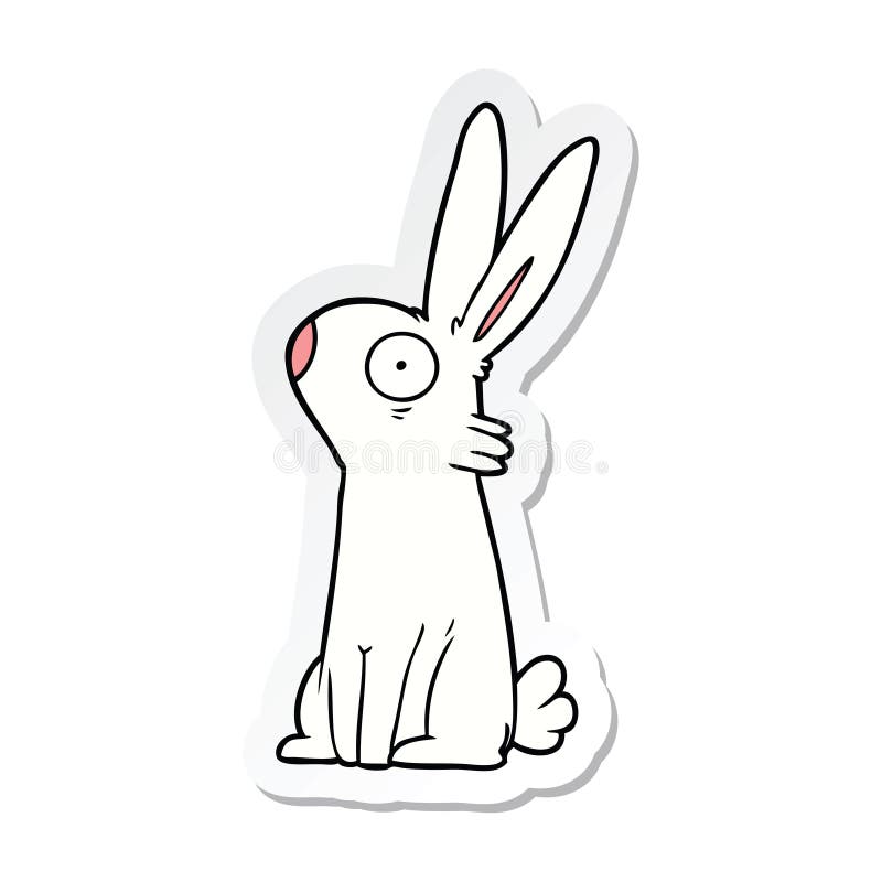 Shocked Rabbit Cartoon Stock Illustrations – 122 Shocked Rabbit Cartoon ...