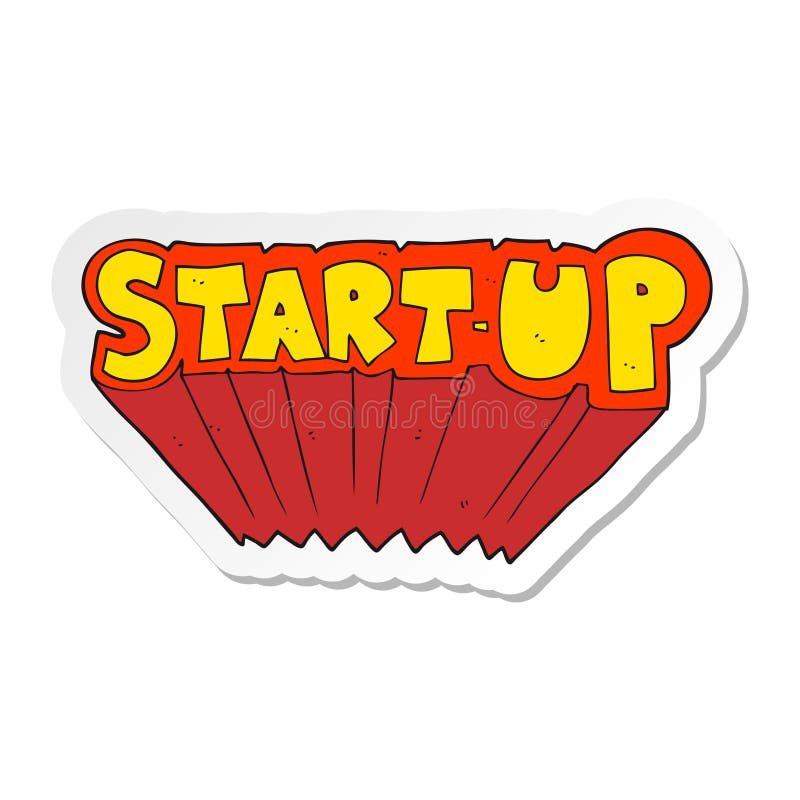 Cartoon start sign, stock vector. Illustration of symbol - 38073574