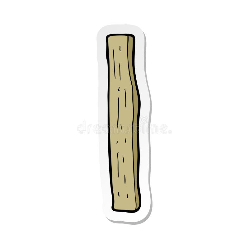 Wood Post Vector Icon.Cartoon Vector Icon Isolated on White Background ...