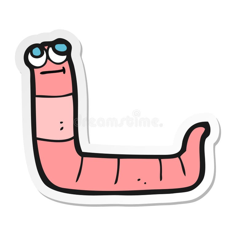 Worm Sticker Stock Illustrations – 1,427 Worm Sticker Stock ...