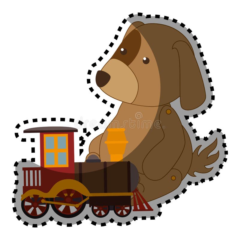 Train Dog Stock Illustrations – 995 Train Dog Stock Illustrations ...