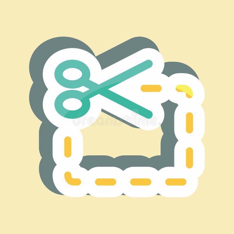 Sticker Coupon. Suitable for Business Symbol. Simple Design Editable ...