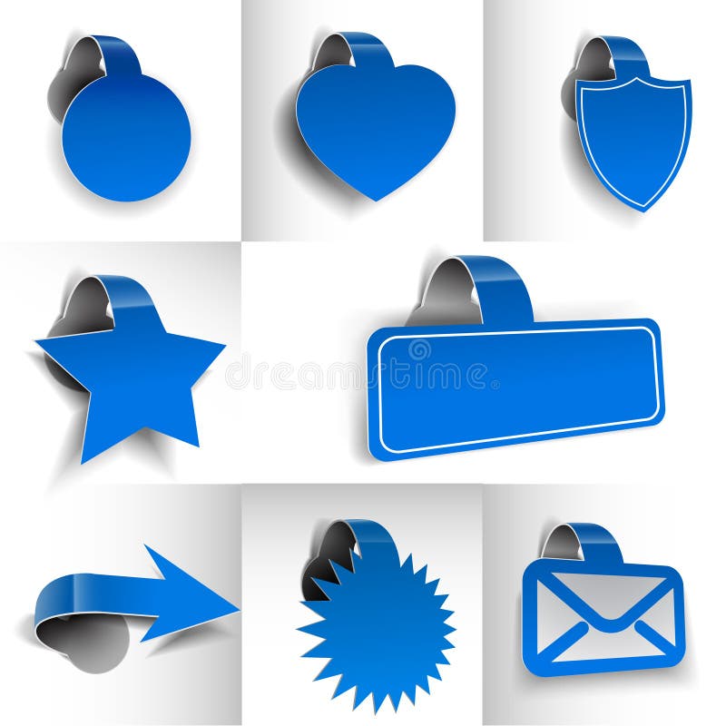 Sticker Design Element stock vector. Illustration of badge - 53418231