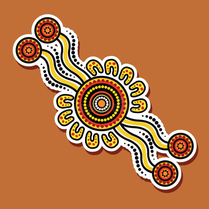 Aboriginal Art Illustration Stock Illustrations – 12,368 Aboriginal Art ...