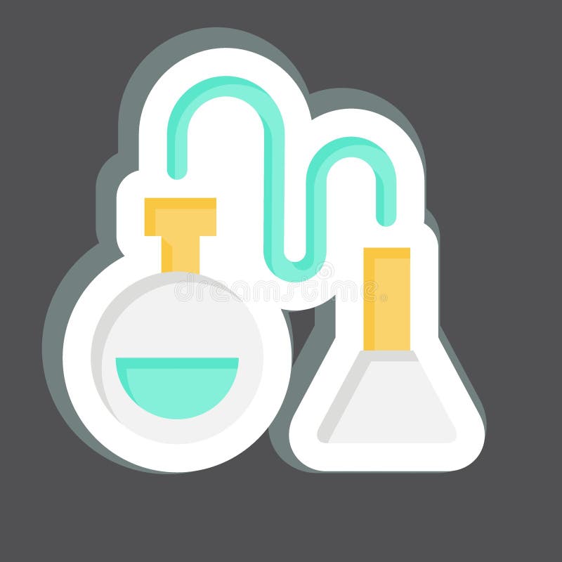 Sticker Development Process. Related To Art and Media Symbol Stock ...