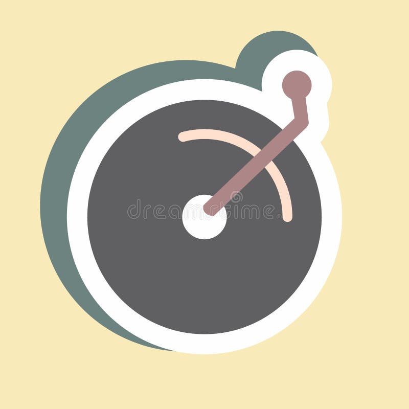 Sticker Disc Player - Simple Illustration, Good for Prints ...
