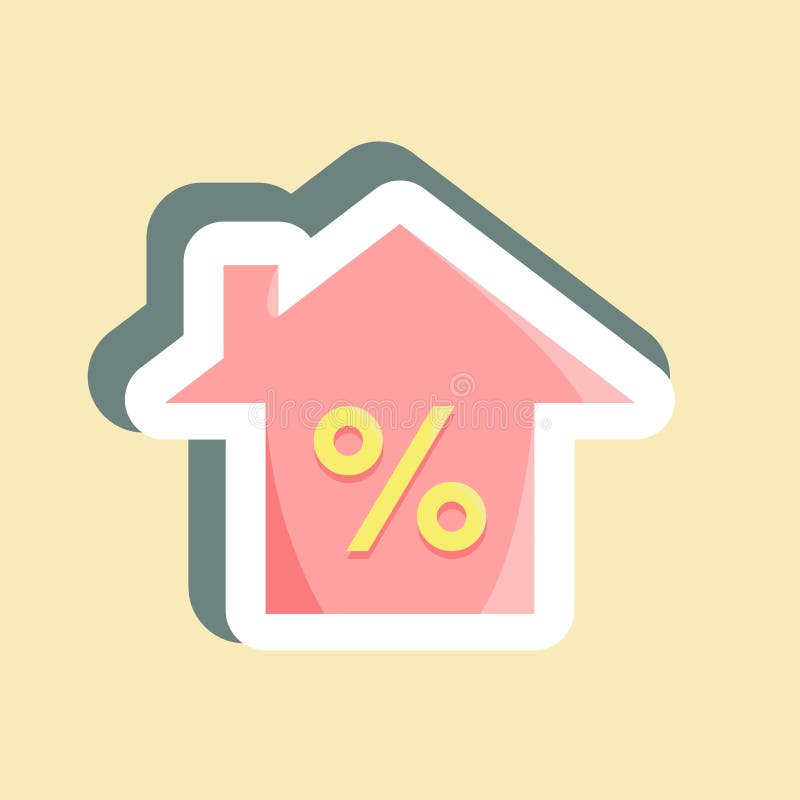 Sticker Discount. Suitable for Education Symbol. Simple Design Editable ...