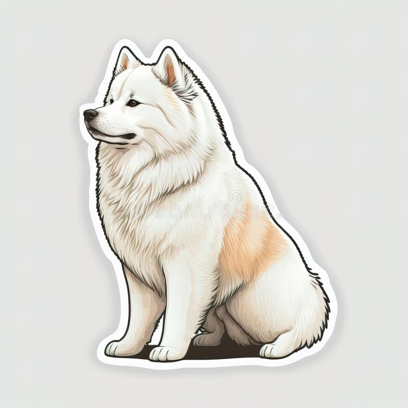 Sticker with a boy head stock photo. Illustration of cute - 272126814