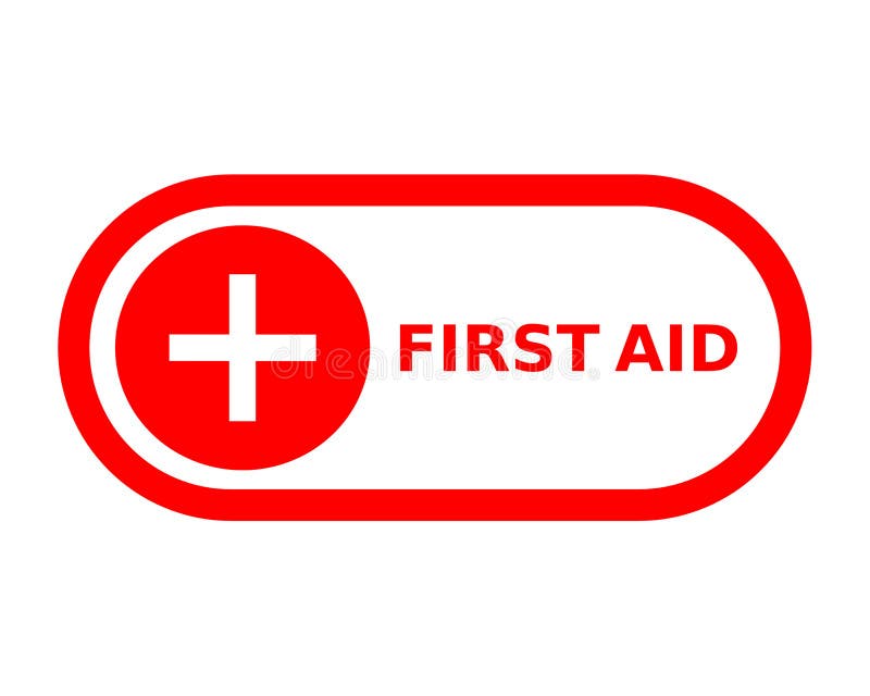 Emergency Medical Assistance Symbol Stock Illustration - Illustration ...