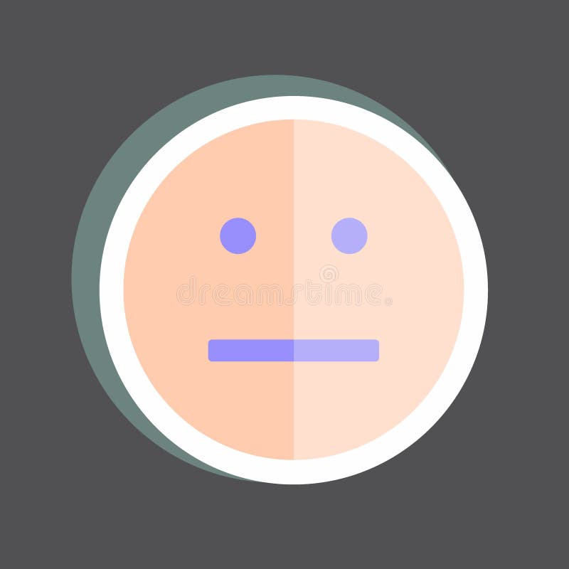 Straight Face Smiley Stock Illustrations – 105 Straight Face Smiley ...