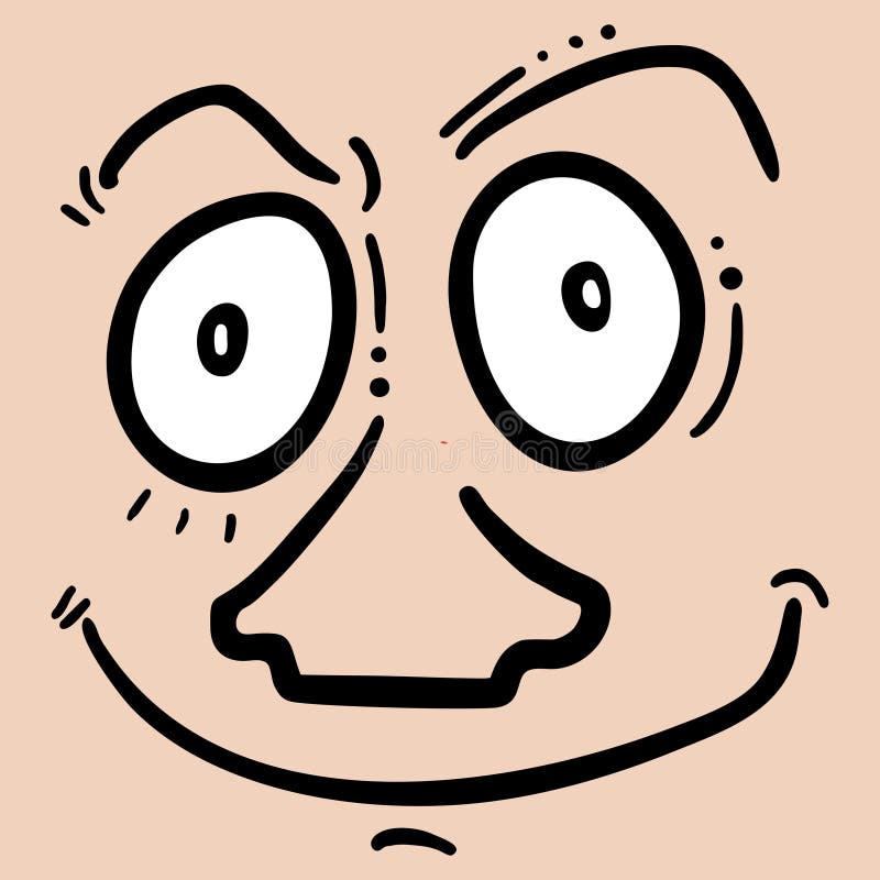 Sticker with Man Face Monochrome with Glasses and Mustache Style ...