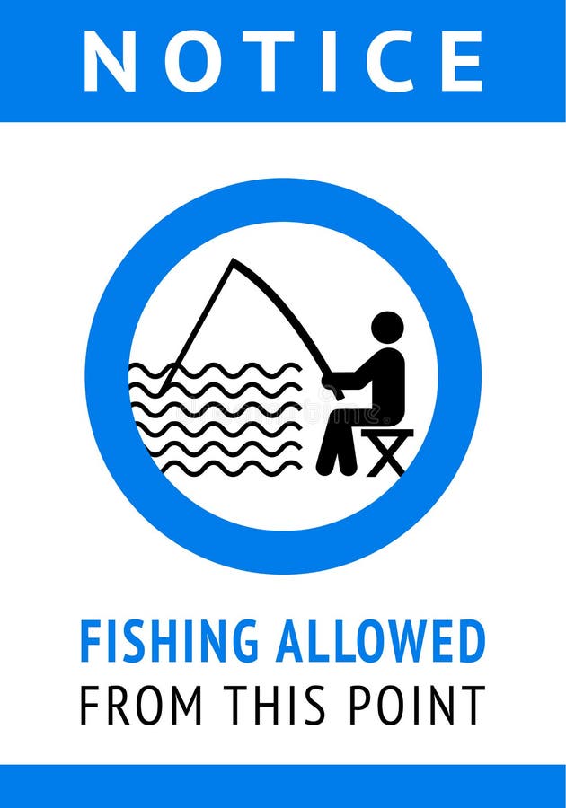 No fishing allowed sign stock photo. Image of hobby, sign - 21103134