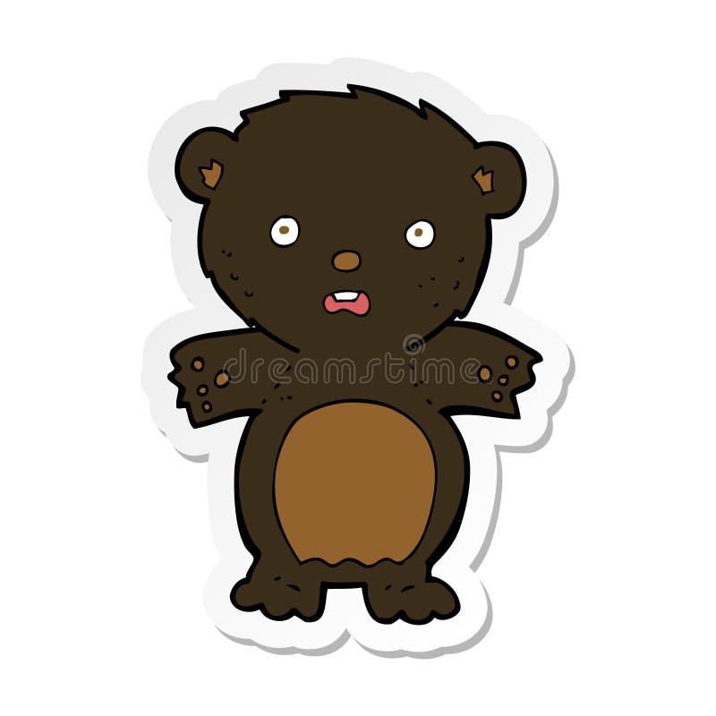 Scared Bear Cartoon Stock Illustrations – 273 Scared Bear Cartoon Stock ...