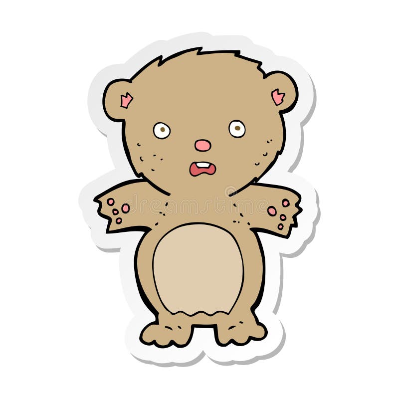 Scared Bear Cartoon Stock Illustrations – 271 Scared Bear Cartoon Stock ...