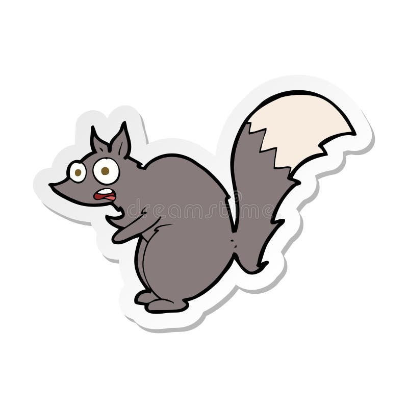 Evil Squirrel Drawing