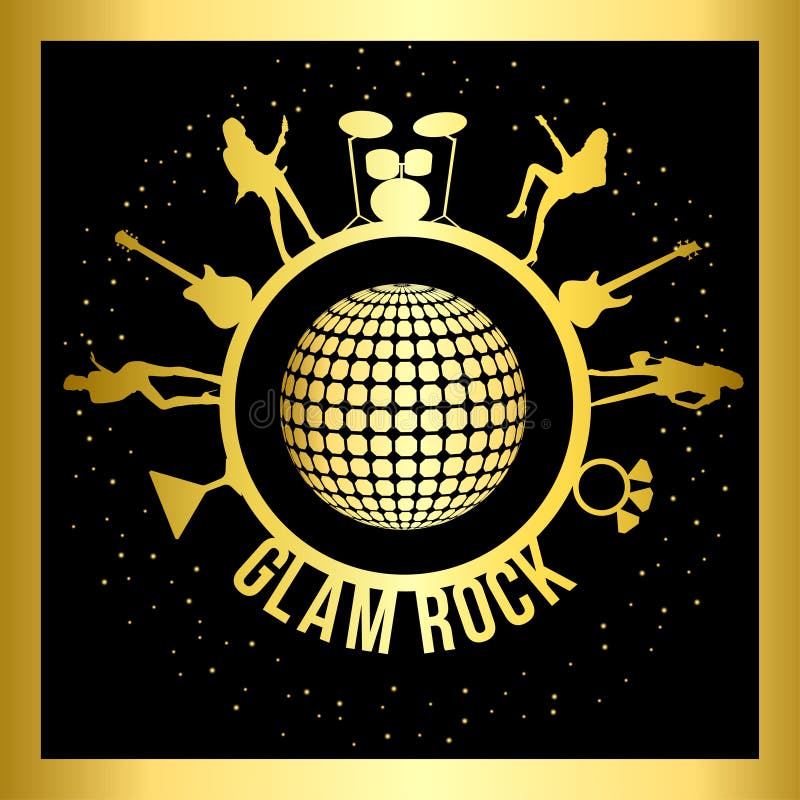 Glam Rock Stock Illustrations – 580 Glam Rock Stock Illustrations ...