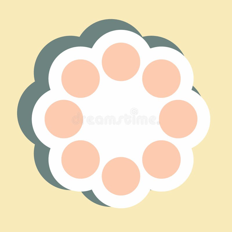 Sticker Group Work - Color Mate Style - Simple Illustration,Editable ...