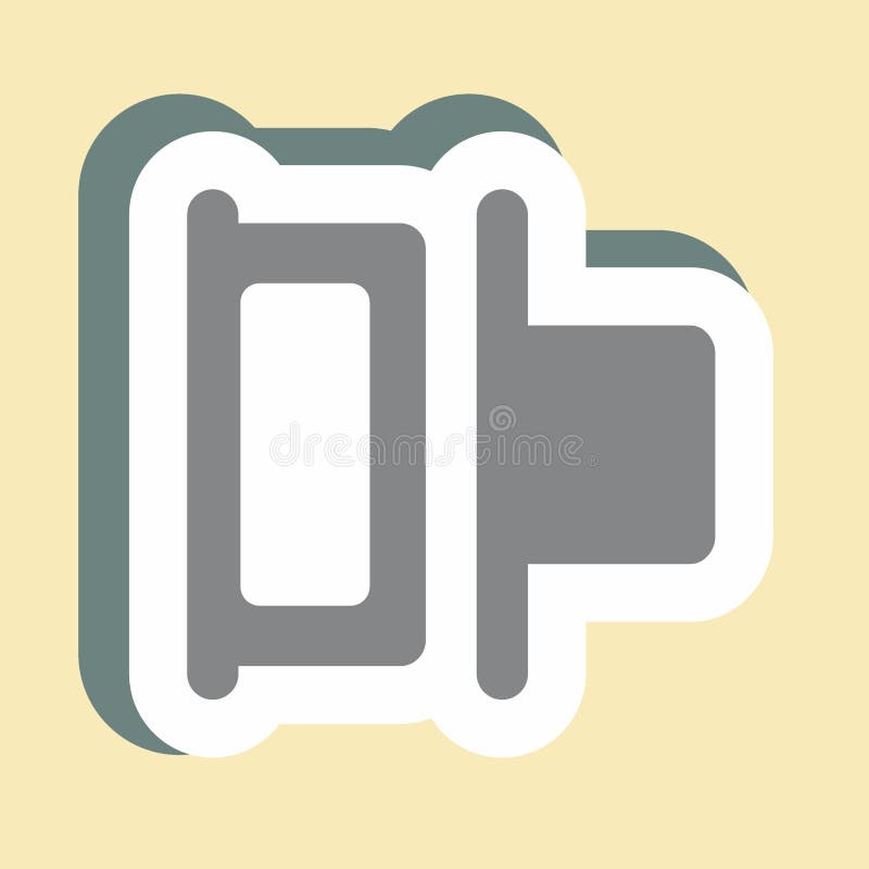 Sticker Horizontal Distribute Left - Color Mate Style,Simple ...