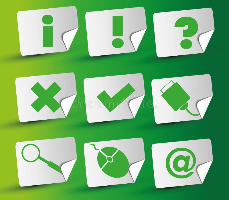 Icon stock vector. Illustration of collection, media - 31269319