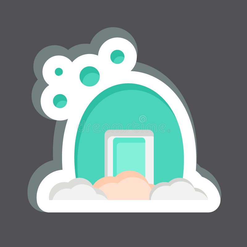 Sticker Igloo Stock Illustrations – 38 Sticker Igloo Stock ...