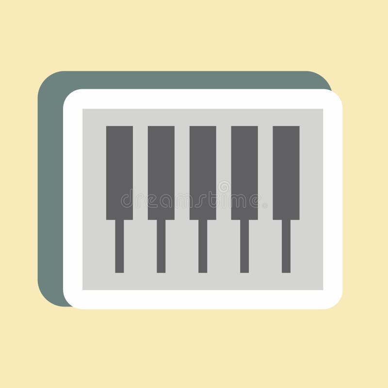 Sticker Keys - Simple Illustration, Good for Prints , Announcements ...