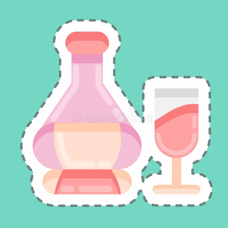 Sticker Set Italy. Suitable for Education Symbol. Simple Design ...