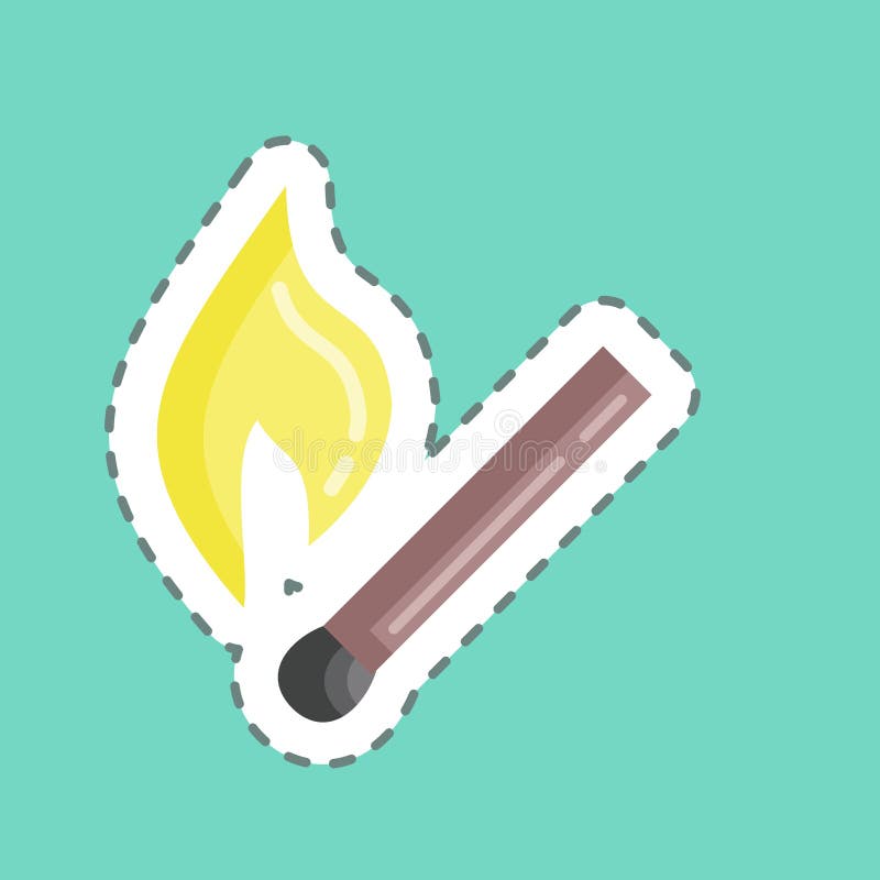 Sticker Match. Suitable for House Symbol. Simple Design Editable ...