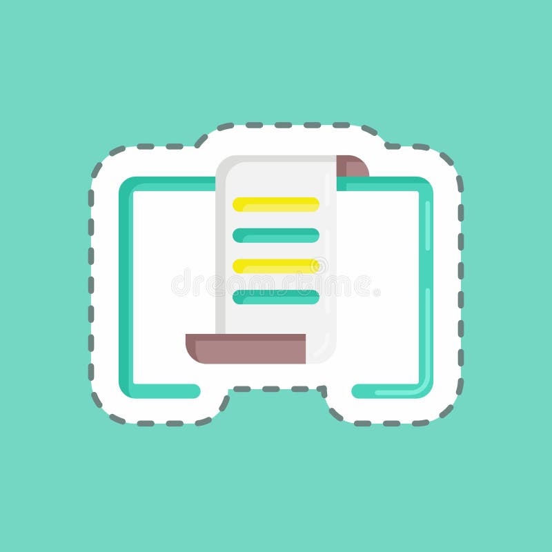 Sticker Mind Mapping. Related To Business Analysis Symbol. Simple ...