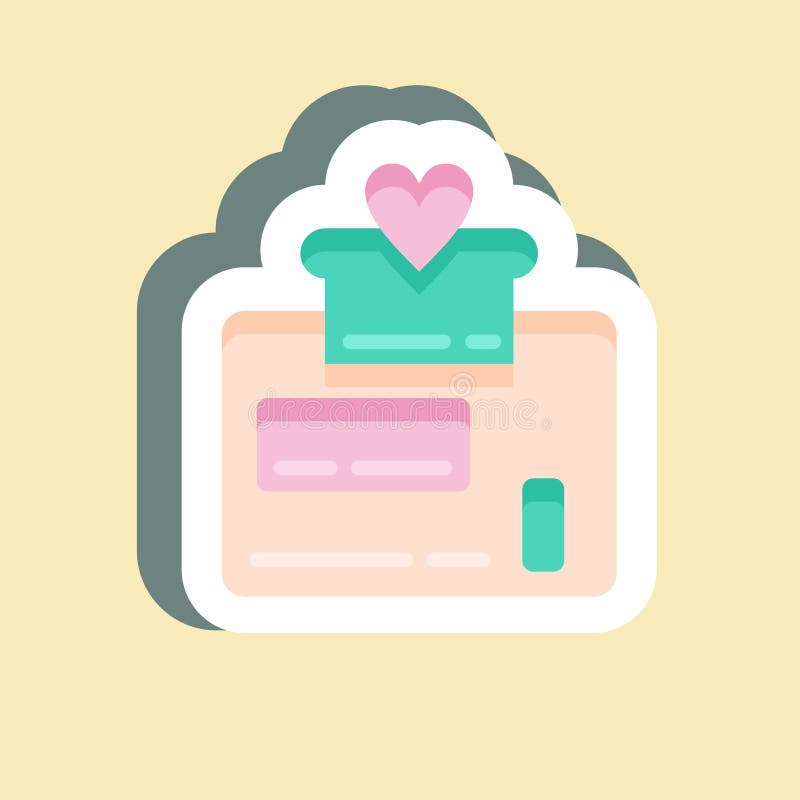 Sticker Loyalty Program. Suitable for Branding Symbol. Simple Design ...