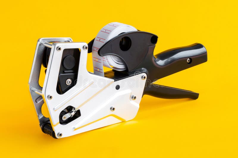 Sticker machine Price stock photo. Image of ticket, equipment - 164179060