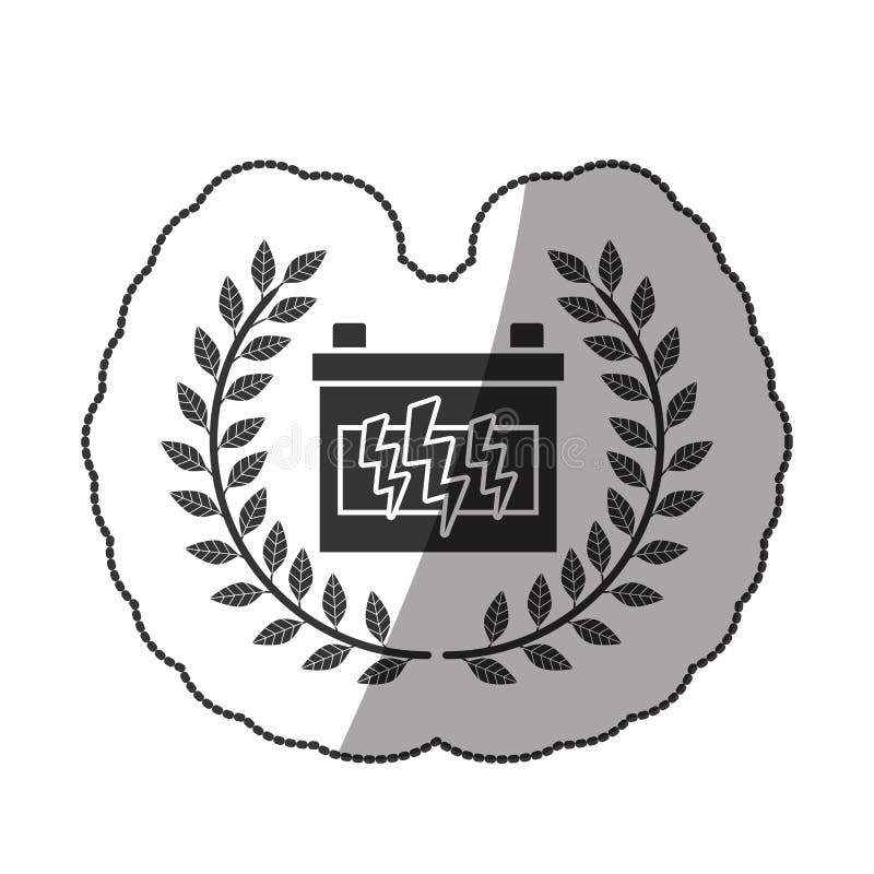 Sticker Battery Symbol With Level Acumulator Energy Charge Stock ...