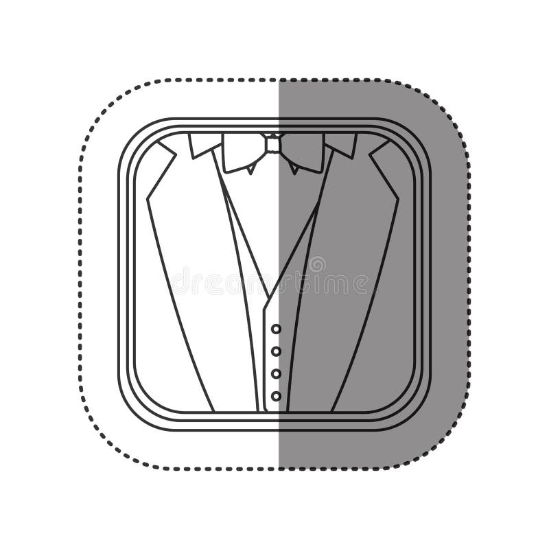 Blazer Formal with Shirt Tie Stock Vector - Illustration of cotton ...