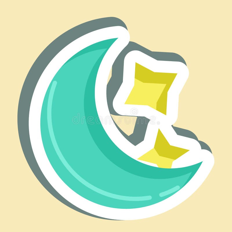 Sticker night circus stock vector. Illustration of publicity - 144506607