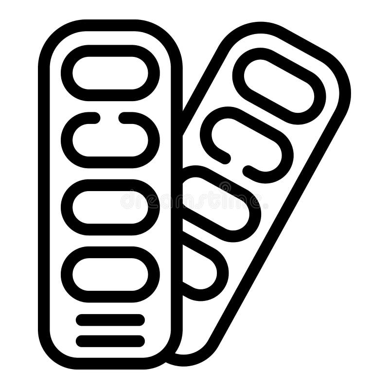 Sticker Palette Icon Outline Vector. Art Studio Stock Vector ...