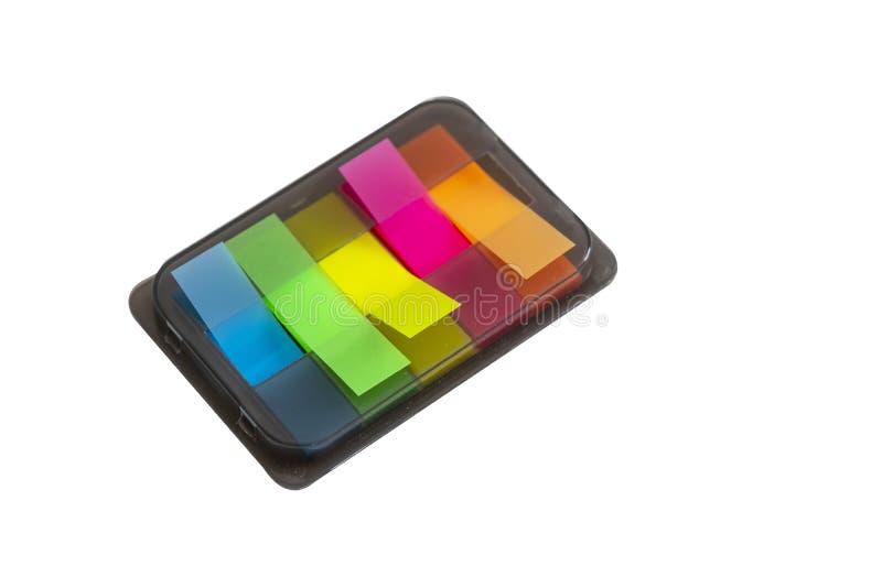 Image of Sticker Paper in Multi Colors. Stock Image - Image of sticker ...