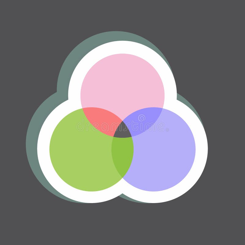 Sticker Partnership. Suitable for Community Symbol. Simple Design ...