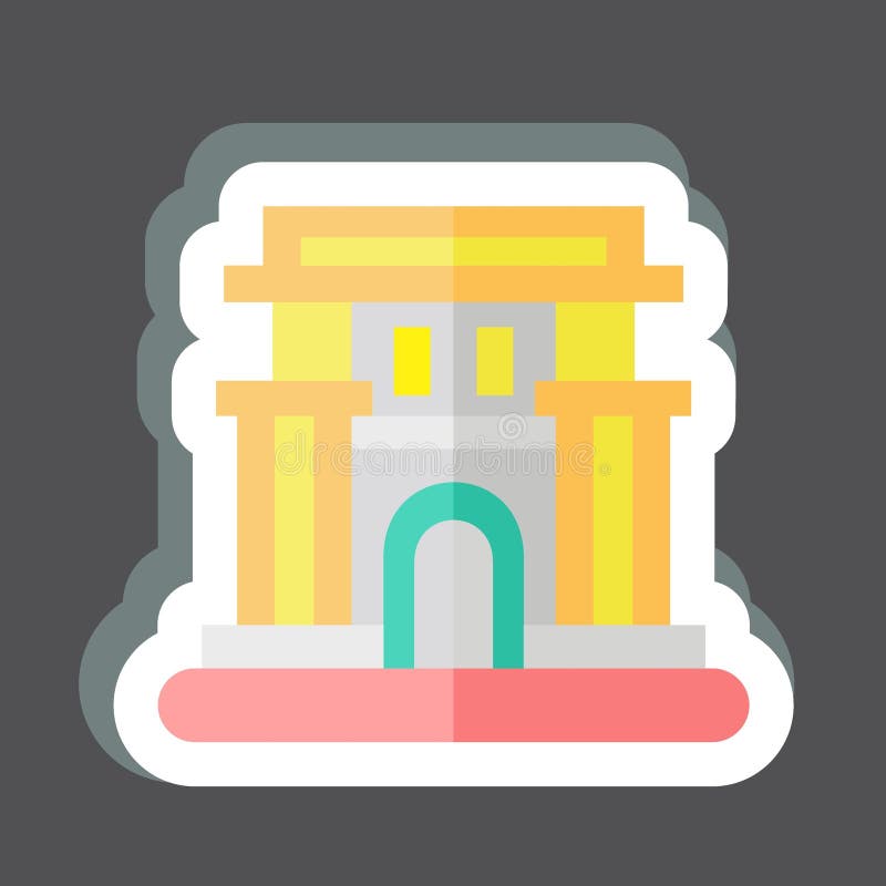 Sticker Pyongyang. Related To Capital Symbol. Simple Design Editable ...