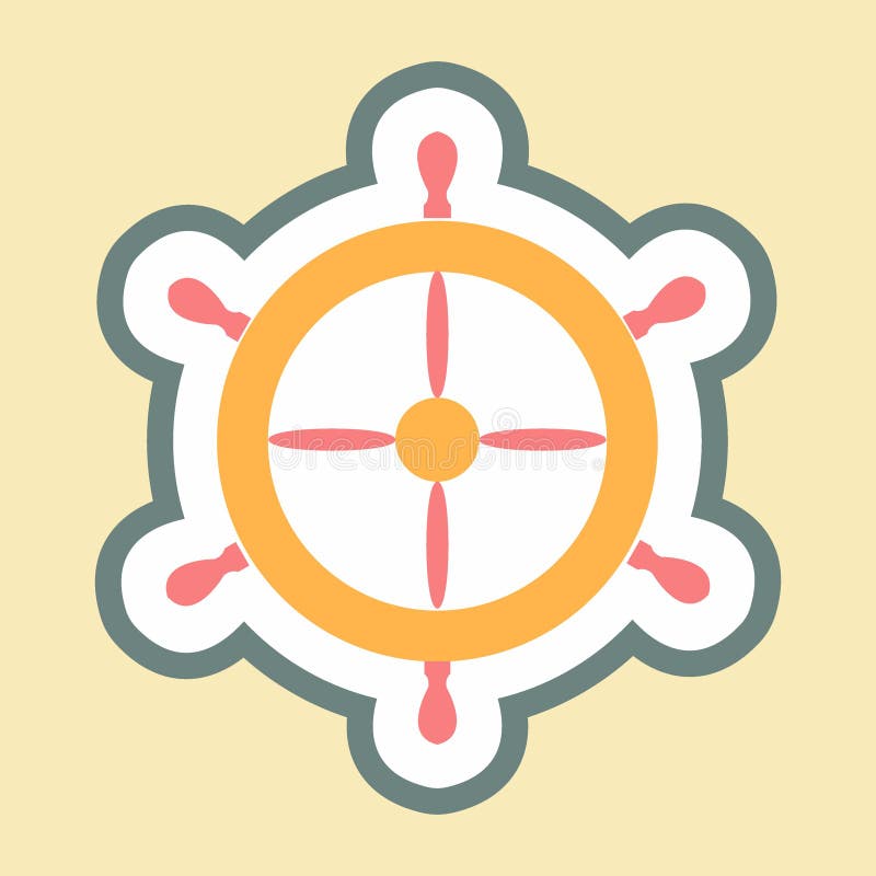 Sailor Wheel Clipart Stock Illustrations – 181 Sailor Wheel Clipart ...