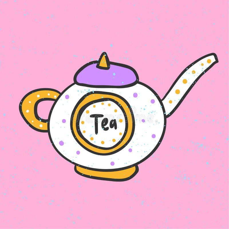 Sticker for Social Media Content. Vector Hand Drawn Illustration Design ...