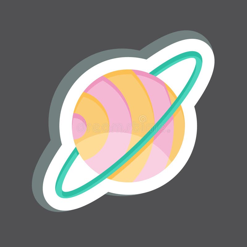 Sticker Space. Related To Space Symbol. Simple Design Editable Stock ...