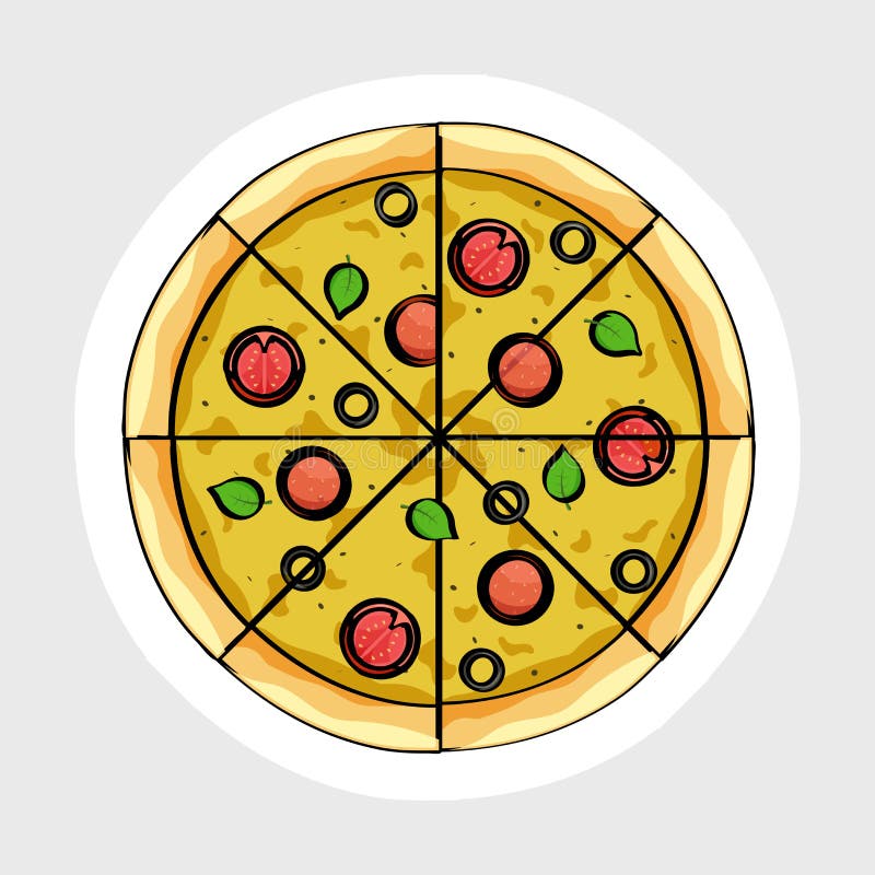 Pizza Gray Stock Illustrations – 880 Pizza Gray Stock Illustrations ...