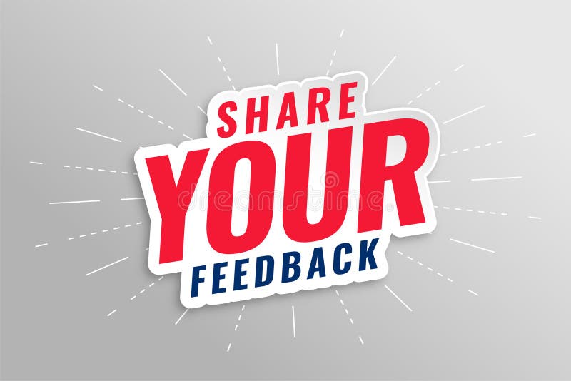 Sticker Style Sharer Your Feedback Banner for Research and ...