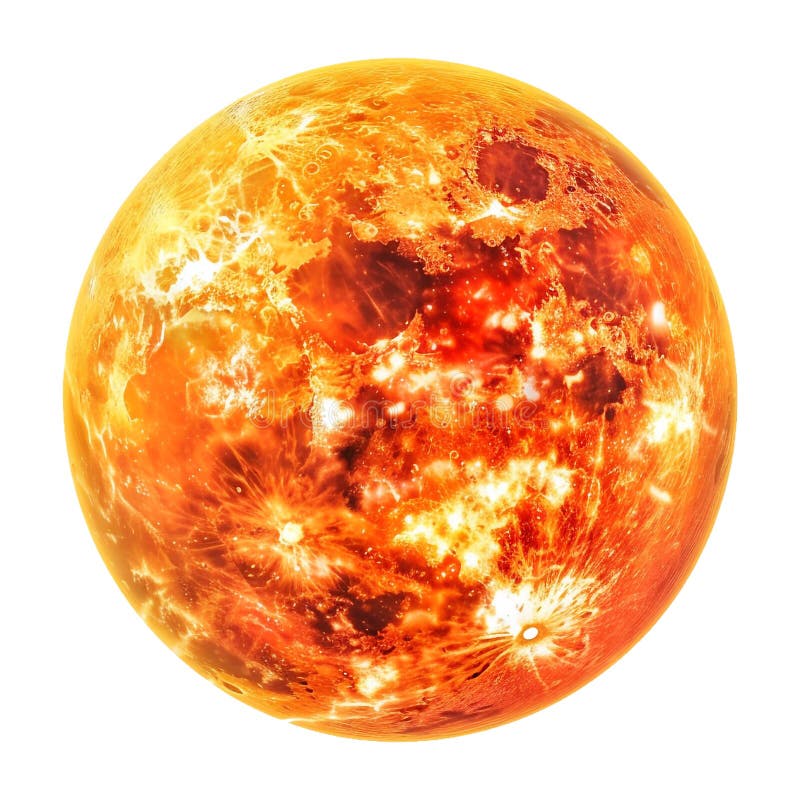 Sticker of a Sun on a Transparent Background - Ai Generated Stock ...
