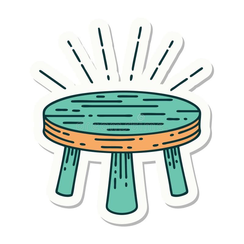 Stool Sticker Stock Illustrations – 295 Stool Sticker Stock ...