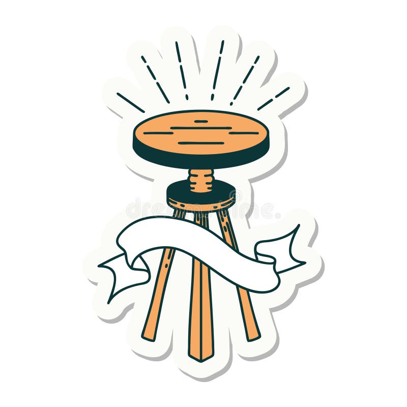 Stool Sticker Stock Illustrations – 371 Stool Sticker Stock ...