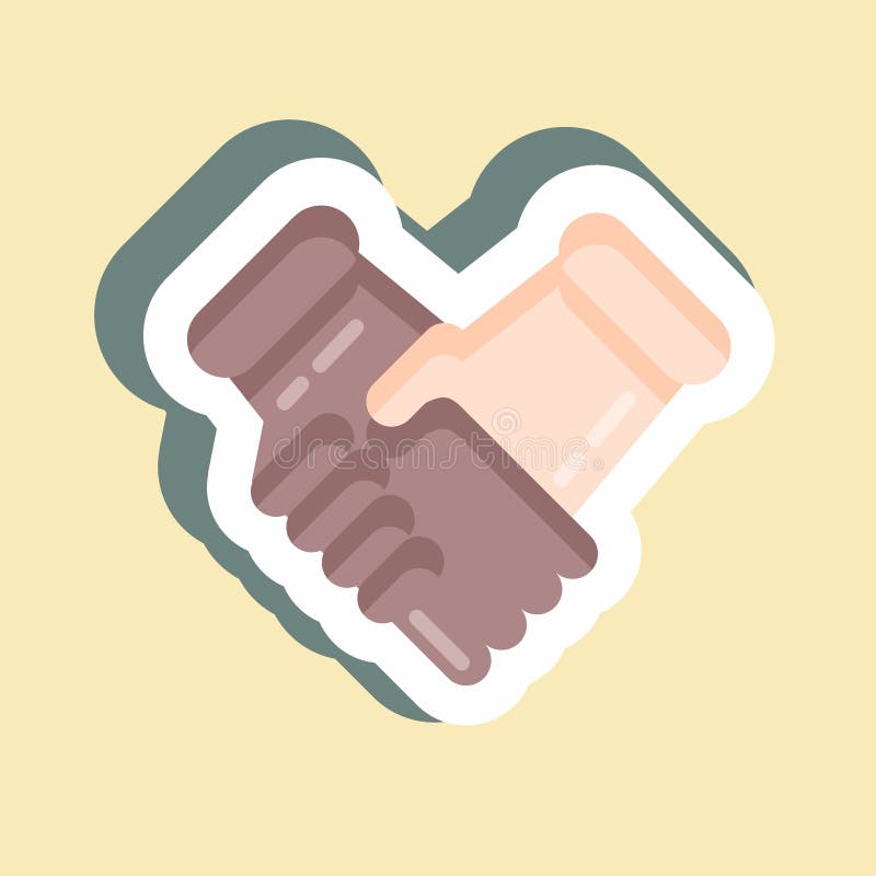 Sticker Trust. Suitable for Branding Symbol. Simple Design Editable ...