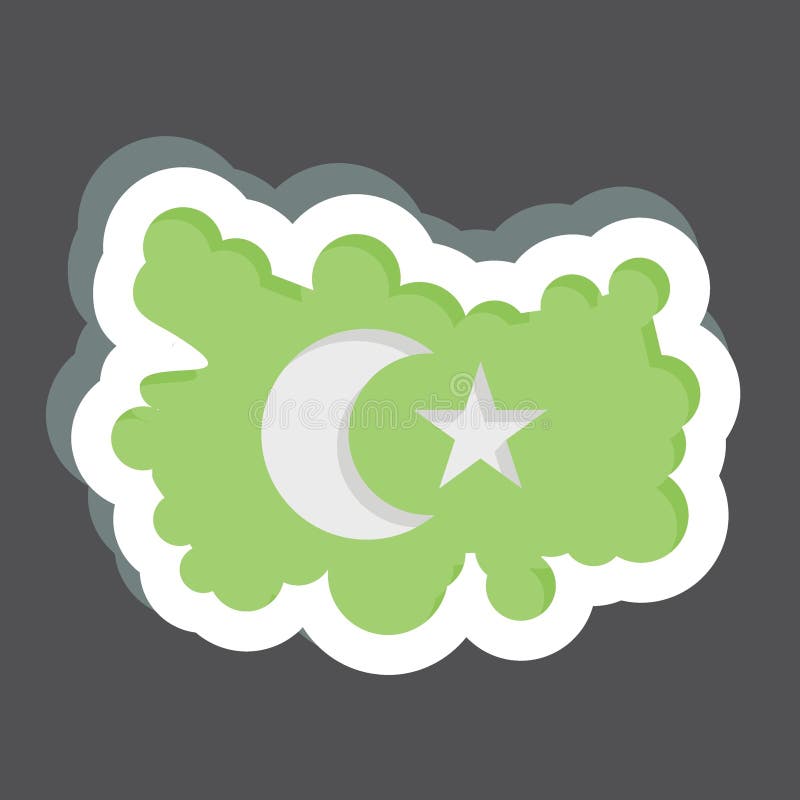 Sticker Turkey Map. Related To Turkey Symbol. Simple Design Editable ...