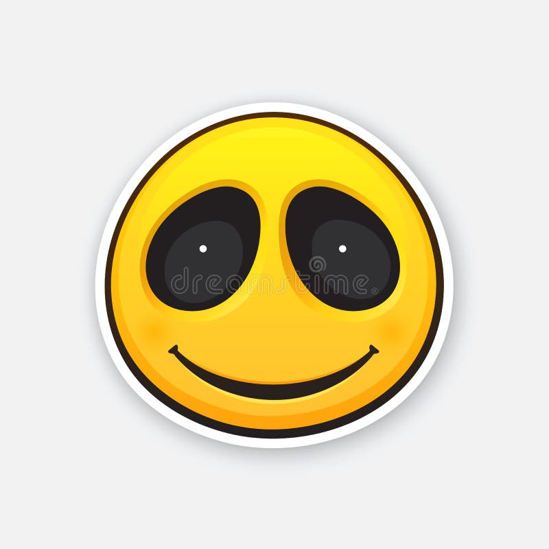 Sticker Van Emoticon Voor Het Uitdrukken Van Emotie Van Droefheid ...